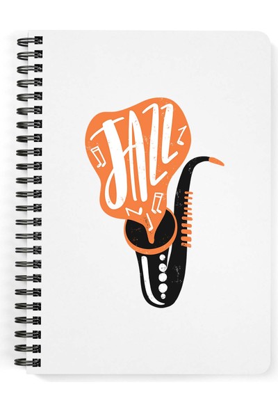 Astak Fail Baskılı Ahşap Kapaklı Defter 15X20 cm DFT1606