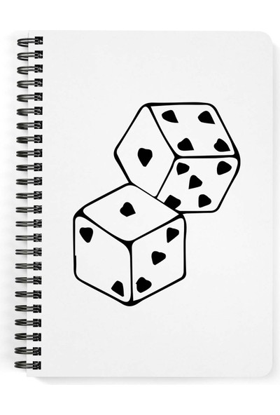 Astak Zar Baskılı Ahşap Kapaklı Defter 15X20 cm DFT6538