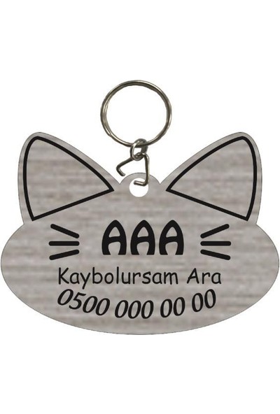 Hediye Postası Kedi Isim Künyesi Kedinize Özel Isimlik Hediye Postası Kedi Isim Künyesi Kedinize Özel Isimlik