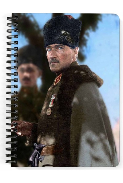 Astak Atatürk Baskılı Ahşap Kapaklı Defter 15X20 cm DFT3533 Astak Atatürk Baskılı Ahşap Kapaklı Defter 15X20 cm DFT3533