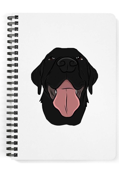 Astak Dog Baskılı Ahşap Kapaklı Defter 15X20 cm DFT6781