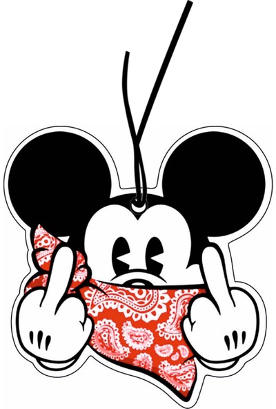 Mad Accessories Mickey Mouse Tasarımlı Dekoratif Oto Araç Kokusu ve Aksesuarı Mad Accessories Mickey Mouse Tasarımlı Dekoratif Oto Araç Kokusu ve Aksesuarı
