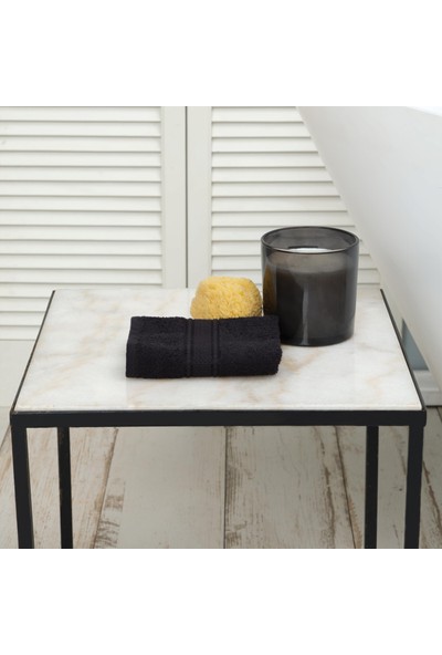Karaca Home Daily Soft Siyah Pamuk Havlu 30X50 cm