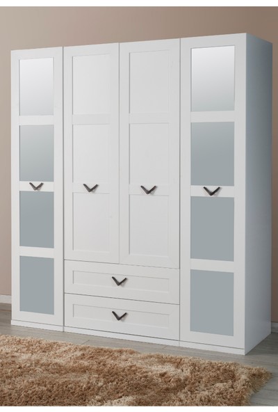 Carter 4 Kapılı Gardırop