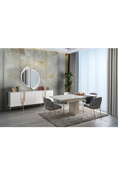 Doressa Arcade Yemek Odası Takımı Doressa Arcade Yemek Odası Takımı