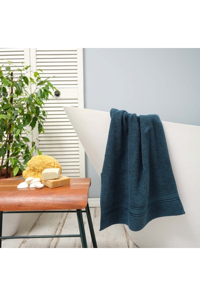 Karaca Home Daily Soft Koyu Petrol %100 Pamuk Havlu 50X90 cm