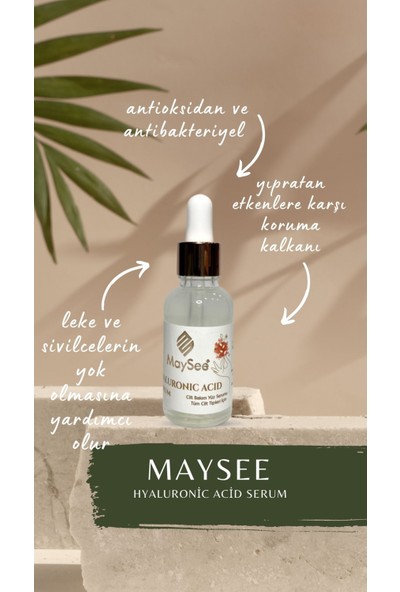 Maysee Hyaluronic Acid %2 Serum Cilt Serumu (Hyaluronik Asit %2) Maysee Hyaluronic Acid %2 Serum Cilt Serumu (Hyaluronik Asit %2)