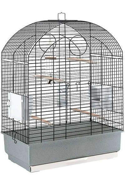 Ferplast Viola Kuş Kafesi Siyah