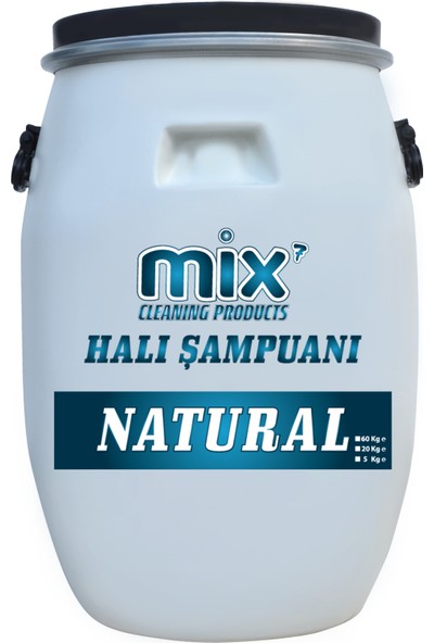 Mix Mix7 Natural Halı Şampuanı 60 kg Mix Mix7 Natural Halı Şampuanı 60 kg