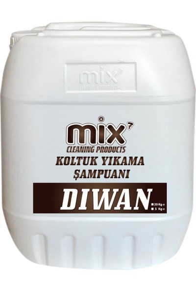 Mix Mix7 Diwan Koltuk Şampuanı 20 kg Mix Mix7 Diwan Koltuk Şampuanı 20 kg