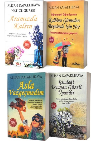 Alişan Kapaklıkaya Seti - 4 Kitap Alişan Kapaklıkaya Seti - 4 Kitap