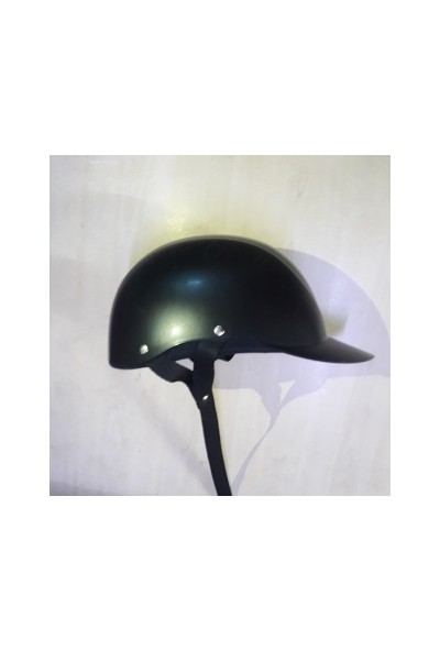 Karaman Ticaret Jokey Yarım Kask Mat Siyah Karaman Ticaret Jokey Yarım Kask Mat Siyah