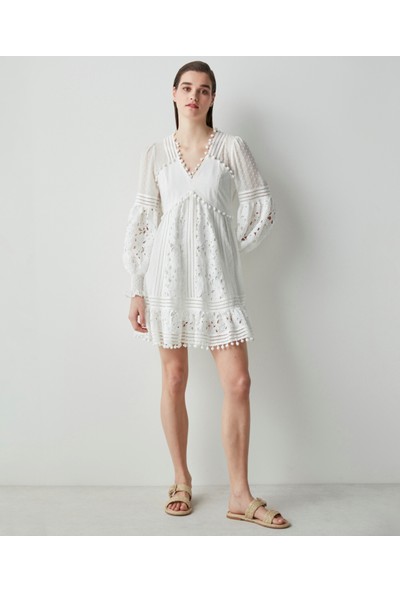 İpekyol Güpür Elbise İpekyol Güpür Elbise