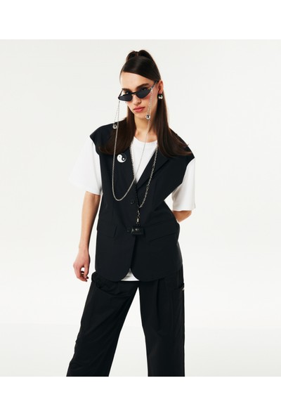 Twist Iki Parça Görünümlü Yelek