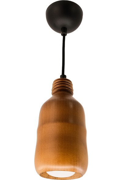 Massello Design Mare Ahşap Sarkıt Avize