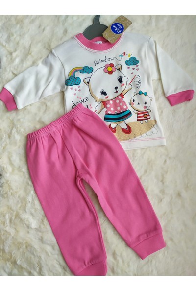 Pıtırcık Kedi Baskılı Takım Pıtırcık Kedi Baskılı Takım