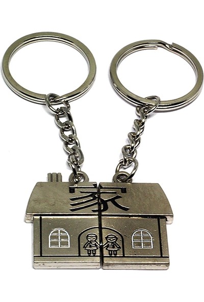 Bakcenter Ev Modelli Metal Anahtarlık Bakcenter Ev Modelli Metal Anahtarlık
