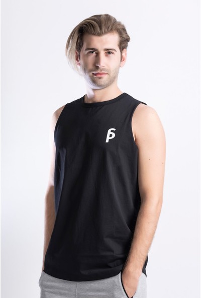 Sporcum Erkek Oversize Siyah Atlet – Galium Serisi HBEATLTGLM1001