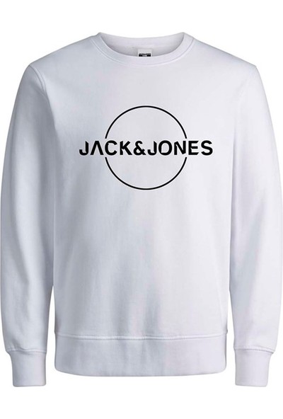 Jack & Jones Erkek Sweatshirt Jcominister Sweat Crew Neck