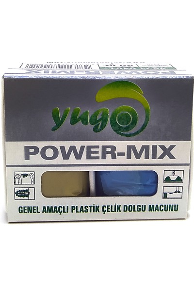 Power-Mix (Genel Amaçlı Plastik Çelik Dolgu Macunu) Power-Mix (Genel Amaçlı Plastik Çelik Dolgu Macunu)