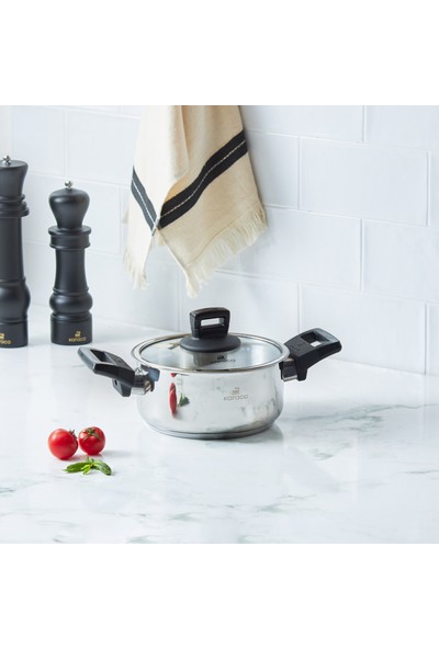 Karaca Senna Çelik Tencere 18 cm 2 Lt