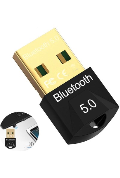 Streak Kablosuz Mini Bluetooth USB 5.0 Dongle Receiver Alıcısı Aparatı Streak Kablosuz Mini Bluetooth USB 5.0 Dongle Receiver Alıcısı Aparatı