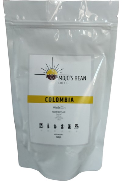 Mojo's Bean Colombia Medellin Çekirdek Kahve