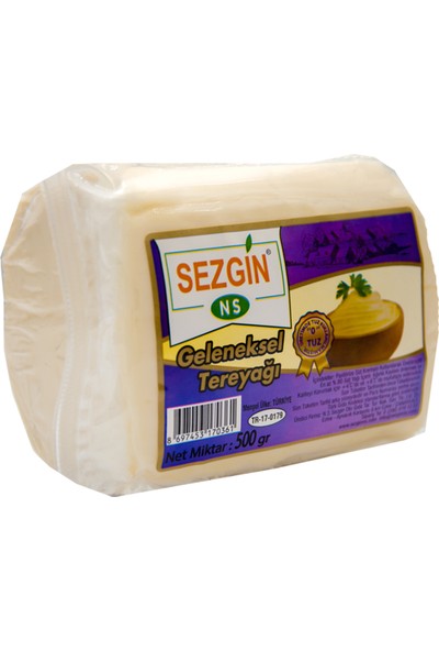 Sezgin Ns Tereyağı 500 gr