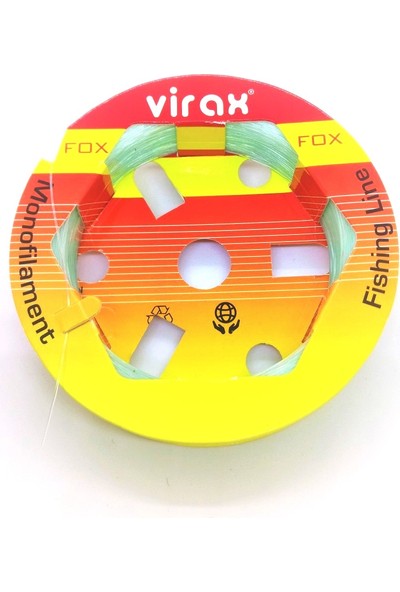Virax Gamsız Misina 035 mm 300 M Buz Mavisi Olta Makinesi Için