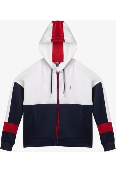 Nautıca Kadın Lacivert Standart Fıt Uzun Kollu Sweatshirt 25K601T.4VN