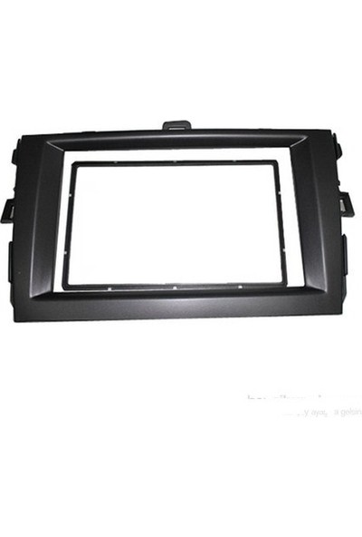 Farsan Teyp Çerçeve Toyota Corolla 2007-2013 Double Farsan Teyp Çerçeve Toyota Corolla 2007-2013 Double