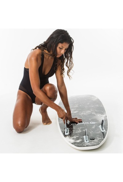 Officeofsy Kadın Mayo -Siyah Pedli Mayo Sörfçüler Tarafından Tasarlandı