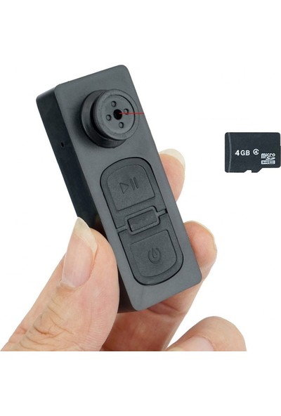 Anka 4 GB Düğme Mini Güvenlik Kamerası