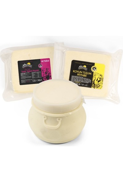 Gündoğdu Tulum Peyniri Paketi Erzincan 1 kg + İzmir İnek 500 gr + Koyun 500 gr Gündoğdu Tulum Peyniri Paketi Erzincan 1 kg + İzmir İnek 500 gr + Koyun 500 gr