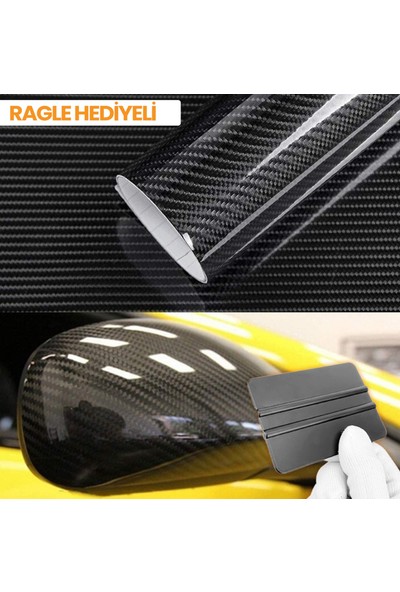 Özgürceseç 6d Siyah Ultra Parlak Karbon Folyo Hava Kanallı Koruma Jelatinli Özgürceseç 6d Siyah Ultra Parlak Karbon Folyo Hava Kanallı Koruma Jelatinli