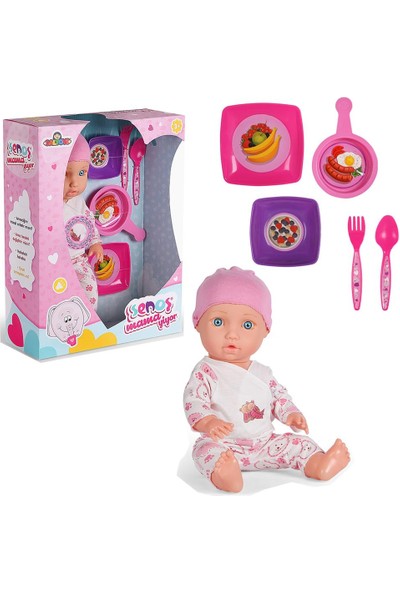 Galtoys Senoş Mama Yiyen Kel Bebek Sesli Galtoys Senoş Mama Yiyen Kel Bebek Sesli