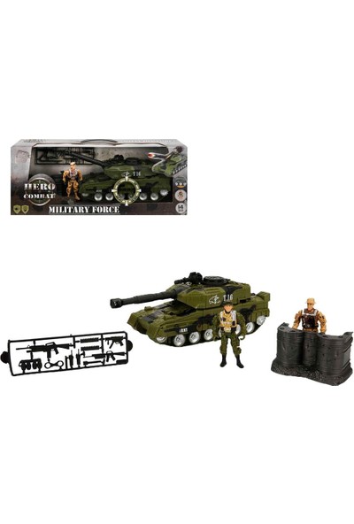 Sunman Sesli ve Işıklı Askeri Tank Oyun Seti Sunman Sesli ve Işıklı Askeri Tank Oyun Seti