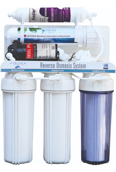 Lg Membran Teknolojisiyle Üretilmiş Pompalı Su Arıtma Cihazı