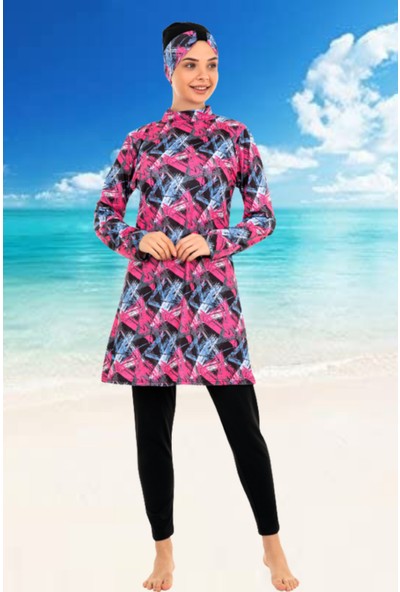 Good Miss Fully Covered Swimsuit-Hijab SWIMSUIT/1600-17 Good Miss Fully Covered Swimsuit-Hijab SWIMSUIT/1600-17