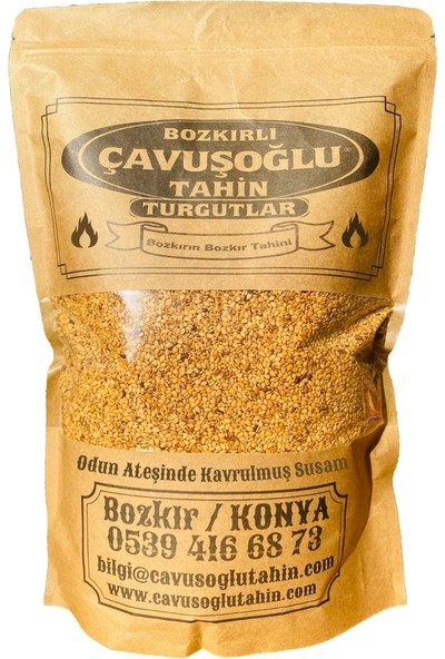 Bozkırlı Çavuşoğlu Odun Ateşinde Kavrulmuş Sarı Simitlik Susam 100 gr