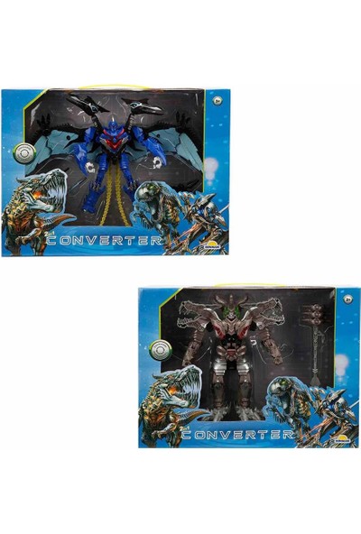 Sunman Dönüşebilen Robot Dinozor 1 Adet Fiyatıdır Sunman Dönüşebilen Robot Dinozor 1 Adet Fiyatıdır