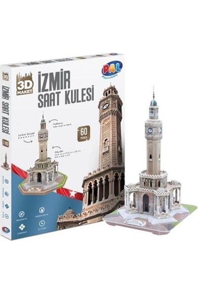 Bal Oyuncak 3 Boyutlu Izmir Saat Kulesi Maket Puzzle Pal Bal Oyuncak 3 Boyutlu Izmir Saat Kulesi Maket Puzzle Pal