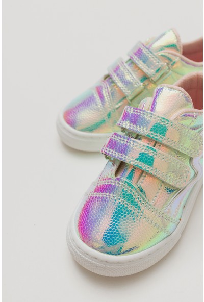 Minipicco Kız Cocuk Pudra Ortopedik Destekli Sneaker Ayakkabı