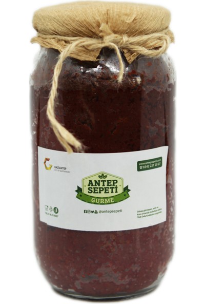 Antep Sepeti Biber Salçası (Tatlı) 1 kg Antep Sepeti Biber Salçası (Tatlı) 1 kg