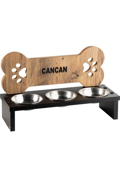 Odun Concept 3'lü Küçük ve Orta Irk Köpek Mama ve Su Kabı - Ahşap Kemik Odun Concept 3'lü Küçük ve Orta Irk Köpek Mama ve Su Kabı - Ahşap Kemik