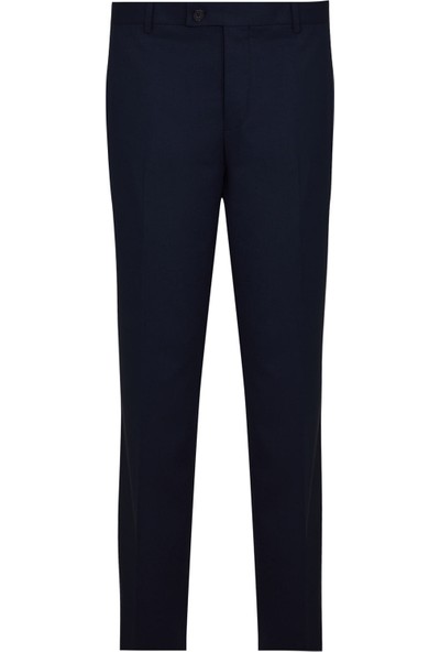 Hatemoğlu Lacivert Regular Fit Kumaş Pantolon Hatemoğlu Lacivert Regular Fit Kumaş Pantolon