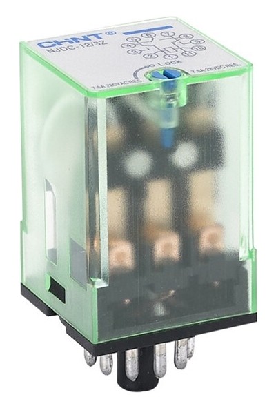 Chınt 651086 Njdc-12/3z AC220V 11 Pin 3 Kontrol Rölesi