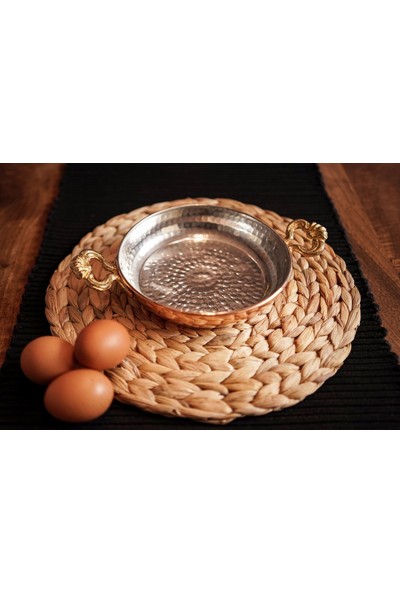 ÇAPAR Bakır Tava Sahan 18 cm ÇAPAR Bakır Tava Sahan 18 cm