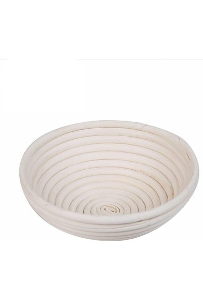 Dekoratif Yuvarlak Naturel Bambu Kase Ekmek Sepeti 25X8CM Dekoratif Yuvarlak Naturel Bambu Kase Ekmek Sepeti 25X8CM