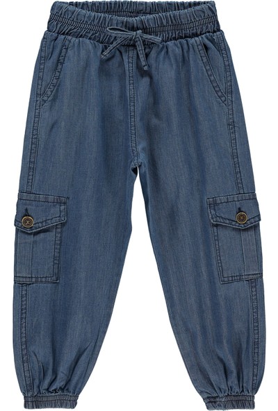 Civil Girls Kız Çocuk Pantolon 2-5 Yaş Mavi